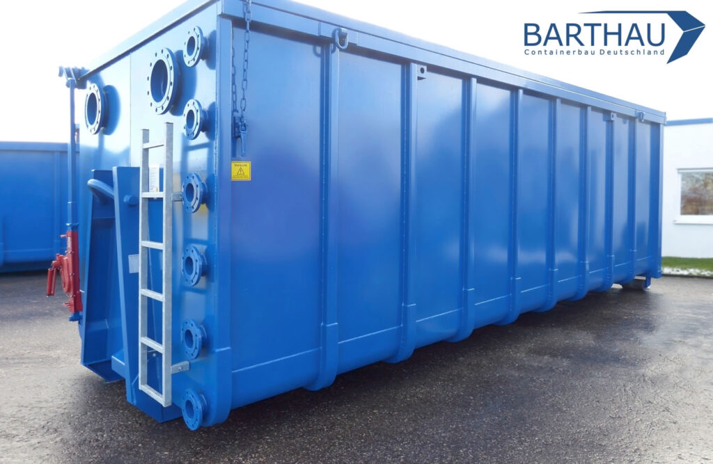 Abrollcontainer Wasserbehälter - Containerbau Deutschland