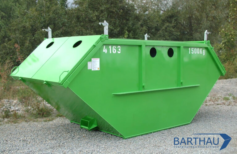 Absetzcontainer 12m3 Glascontainer - Containerbau Deutschland