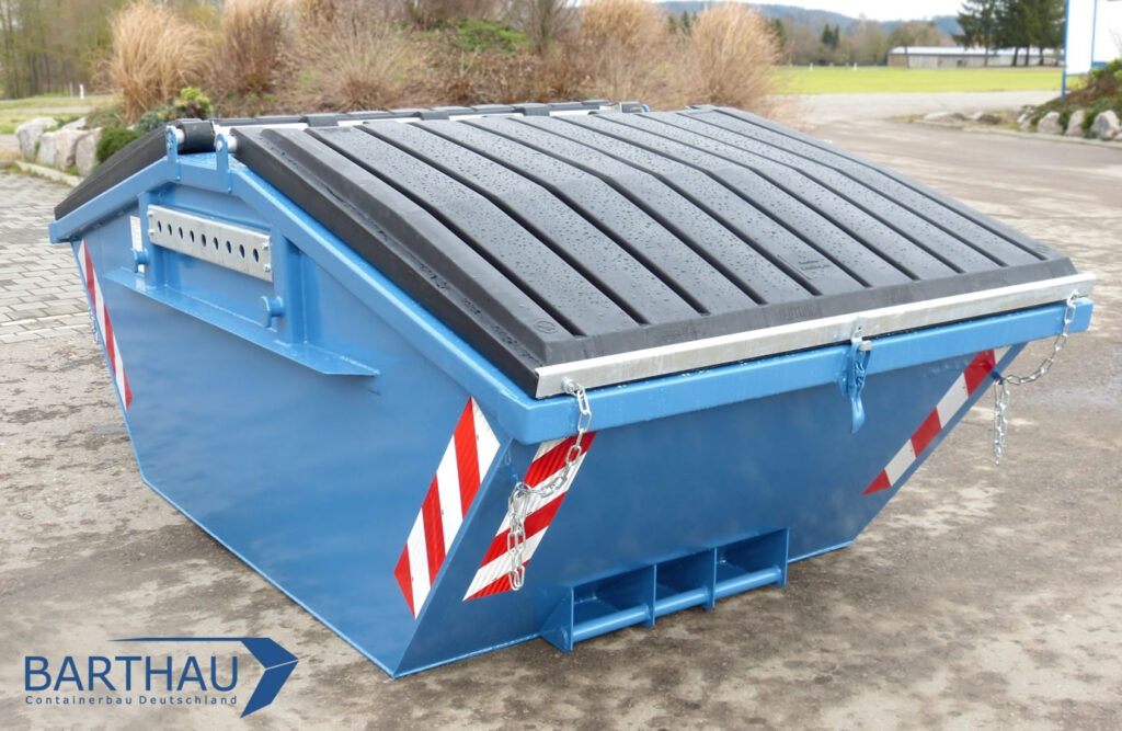 Absetzcontainer 5m3 Kunststoffdeckel - Containerbau Deutschland