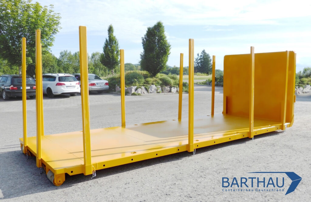 Container-Plattform Abroll befahrbar - Containerbau Deutschland